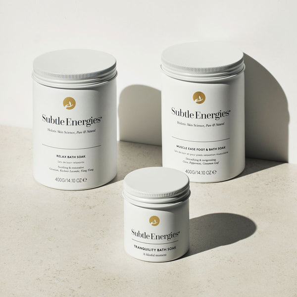 Relax Bath Soak 400gm | Bath Salts - Subtle Energies | Ayurveda Aromatherapy Skincare